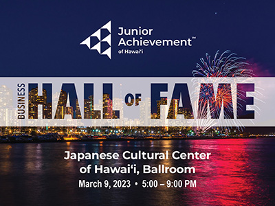 JA Hawaii 2023 Hall of Fame | Junior Achievement of Hawaiʻi