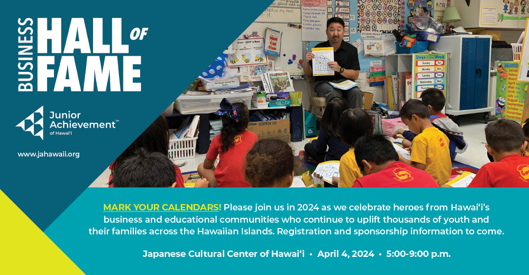 JA Hawaii 2024 Hall of Fame | Junior Achievement of Hawaiʻi